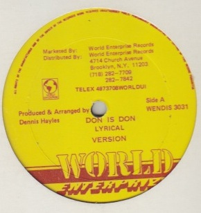 Lyrical - Don Is Don / Body Come Down | Deadly Dragon Sound